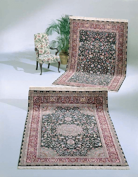 Shalom Brothers 60 Raj GS26-K3B Black Rug – Rugs Done Right