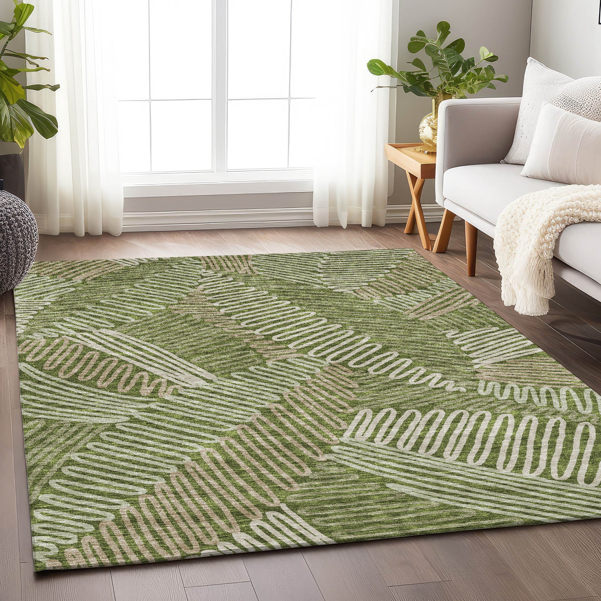 Addison Chantille ACN904 Olive Rug – Rugs Done Right