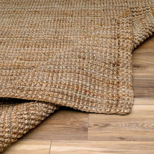 Hauteloom Ambel SBUGAMBELA1 Chocolate Brown Woven/Flatwoven Jute Rug ...