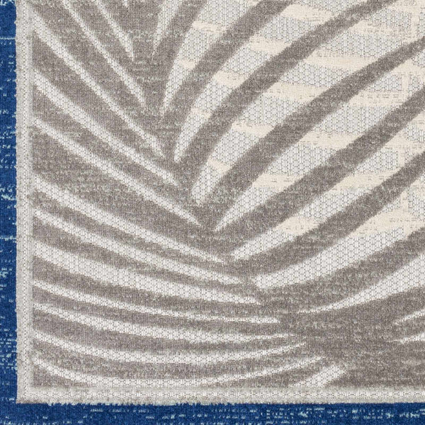 Hauteloom Liberal LIBER Aqua Machine Made Polypropylene Rug – Rugs Done ...