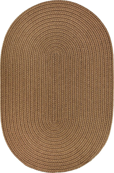 Rhody Solid Poly S025 Lt. Brown Rug – Rugs Done Right