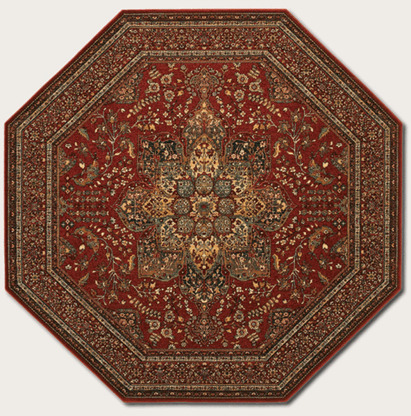 Couristan Kashimar 0612/3337 Antique Red Rug – Rugs Done Right