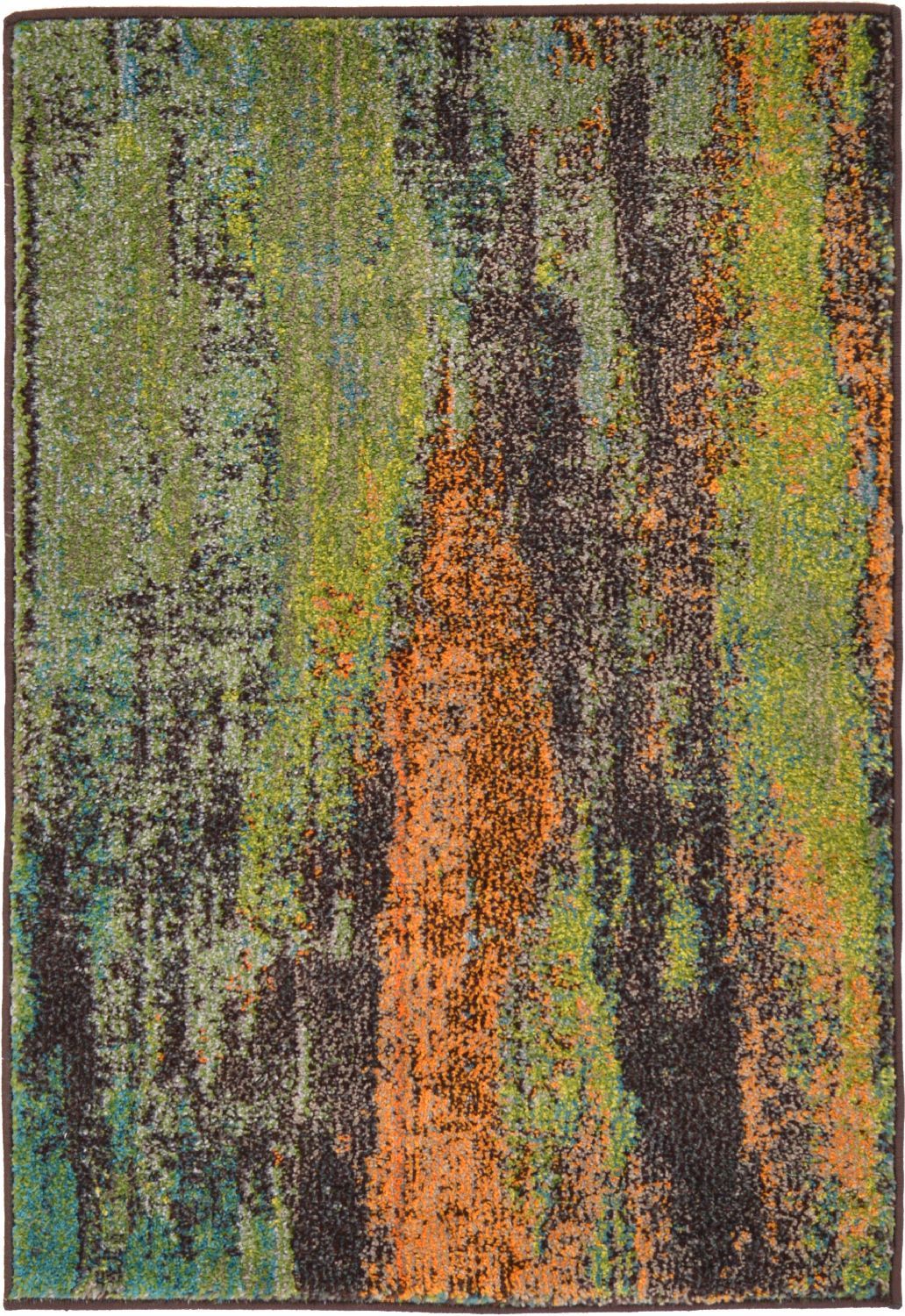 Unique Loom Lilly Jardin BAR011MLT Multi Rug – Rugs Done Right