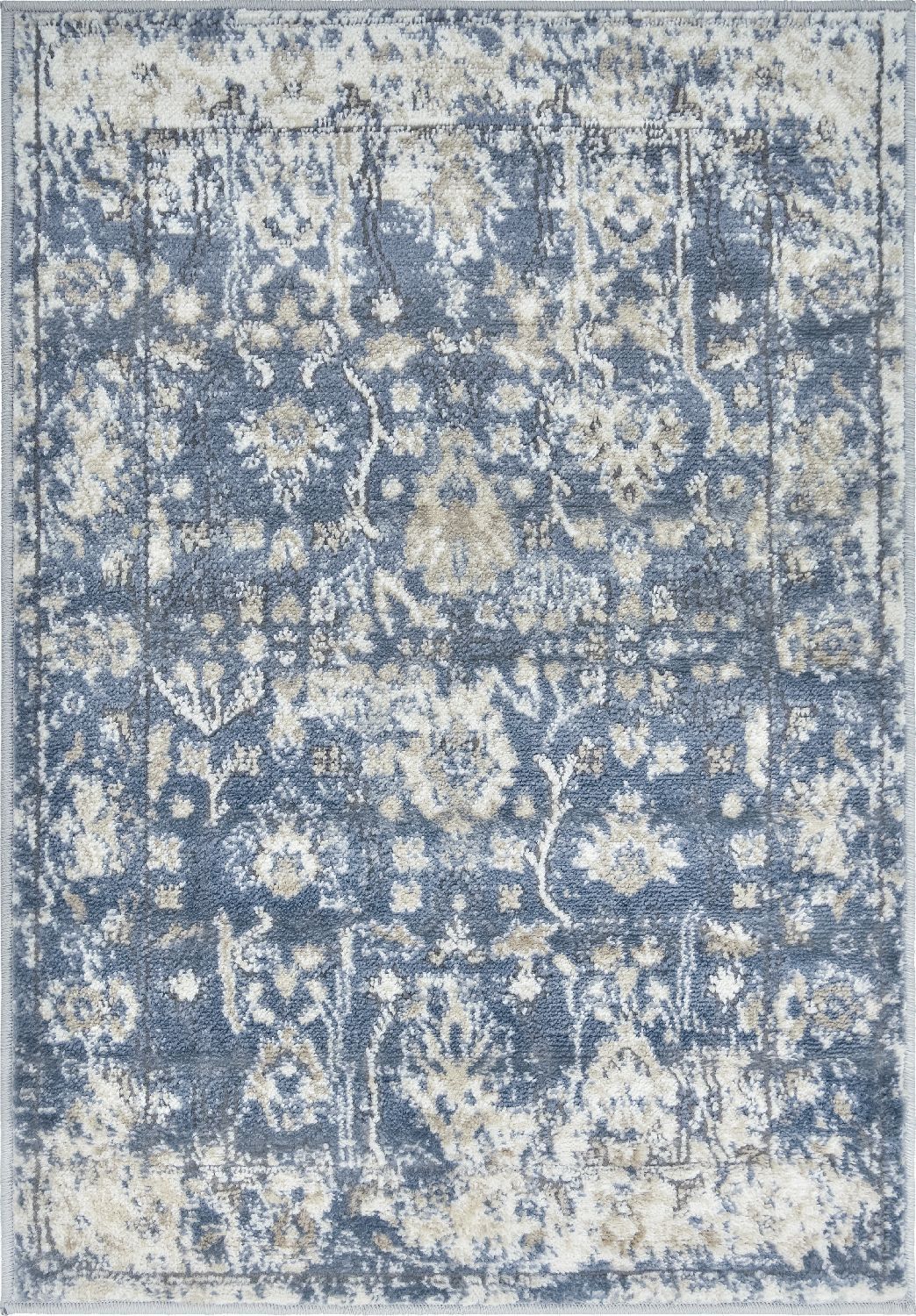 Unique Loom Central Portland ORE003BLU Blue Rug – Rugs Done Right