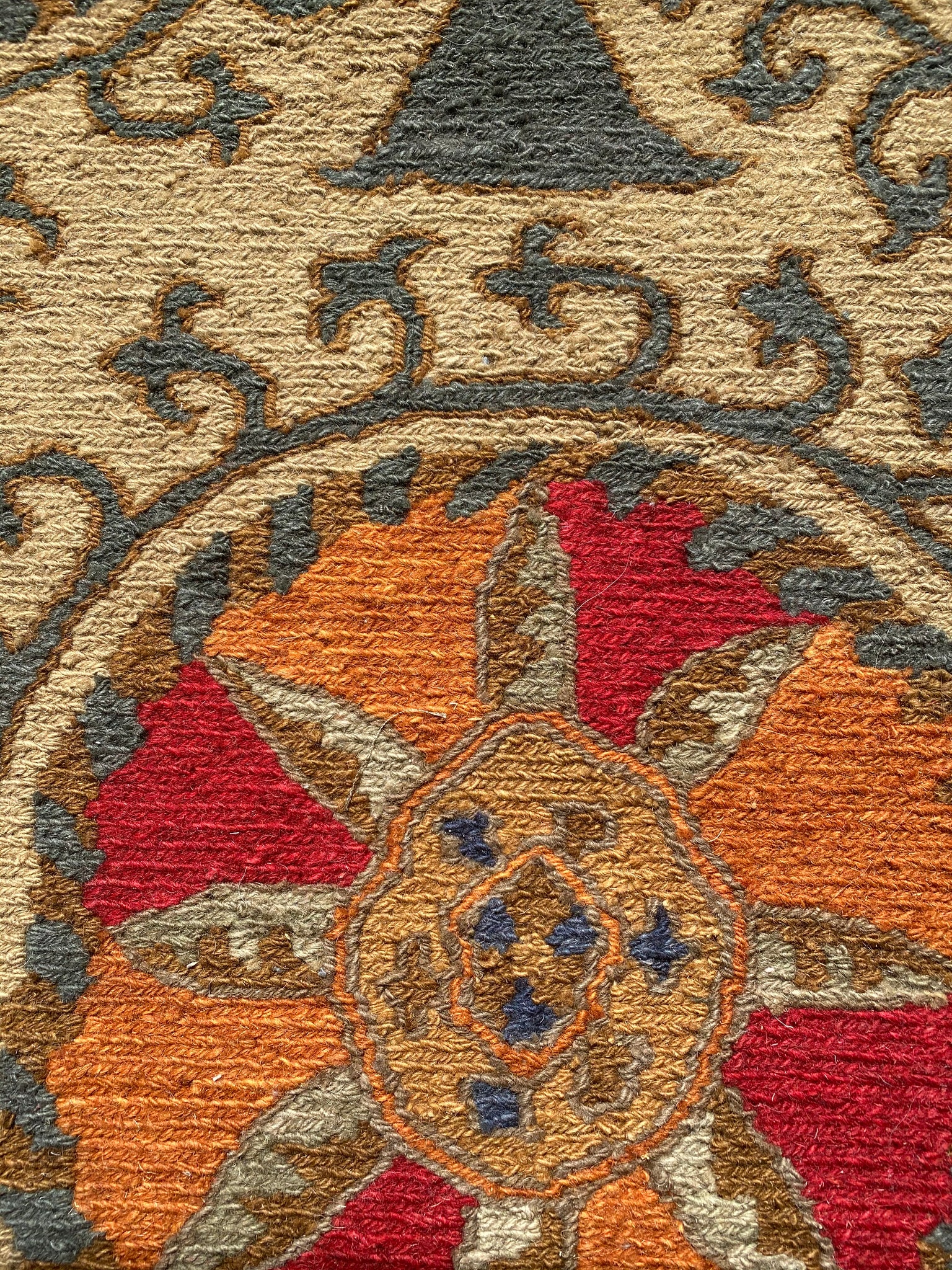 Tibet Rug Company Suzani Sun Palace SUZANI3 Sand Rug – Rugs Done Right