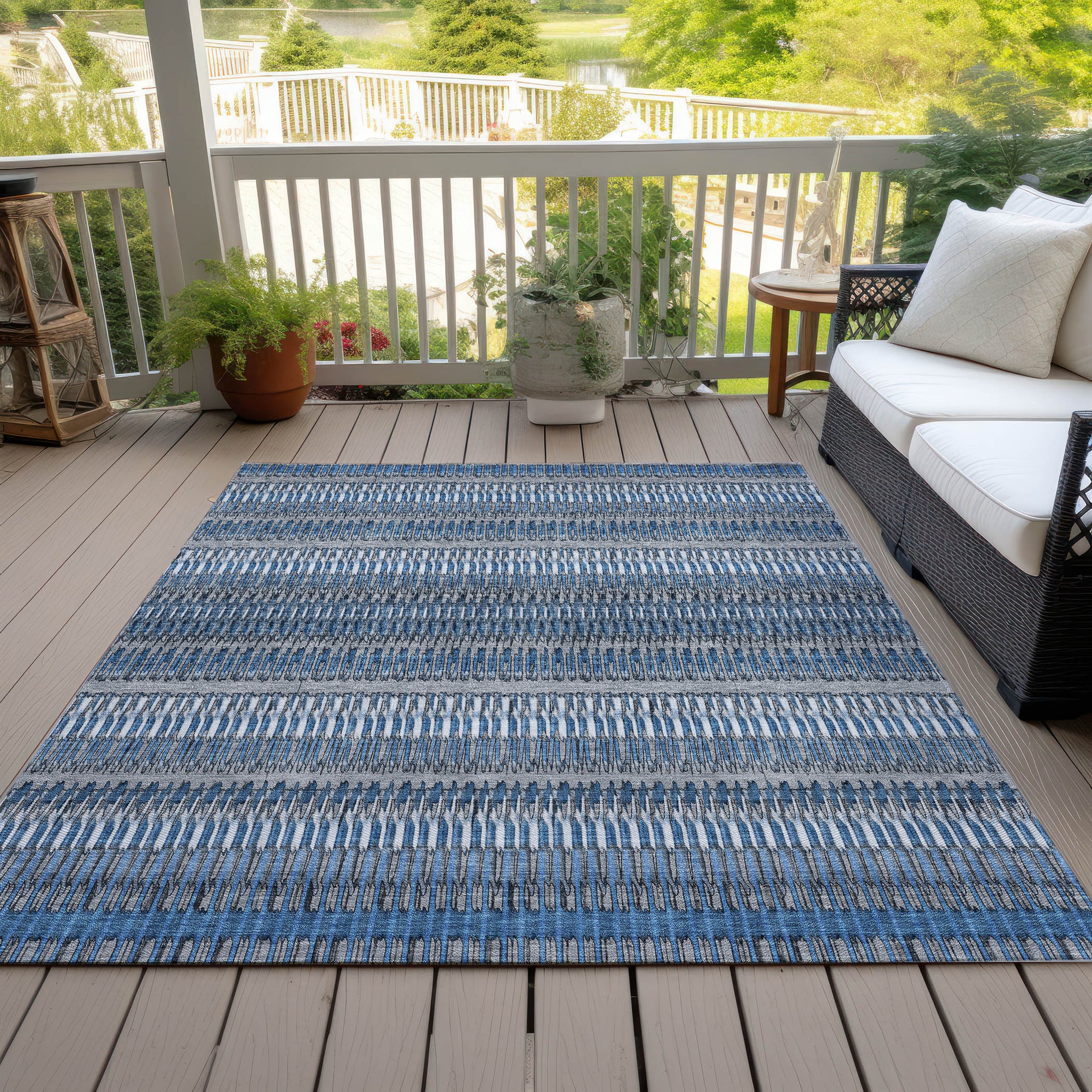 Addison Chantille ACN589 Blue Rug – Rugs Done Right