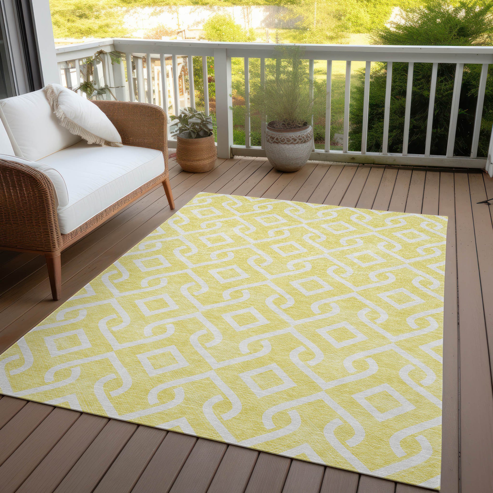 Addison Chantille ACN621 Yellow Rug – Rugs Done Right