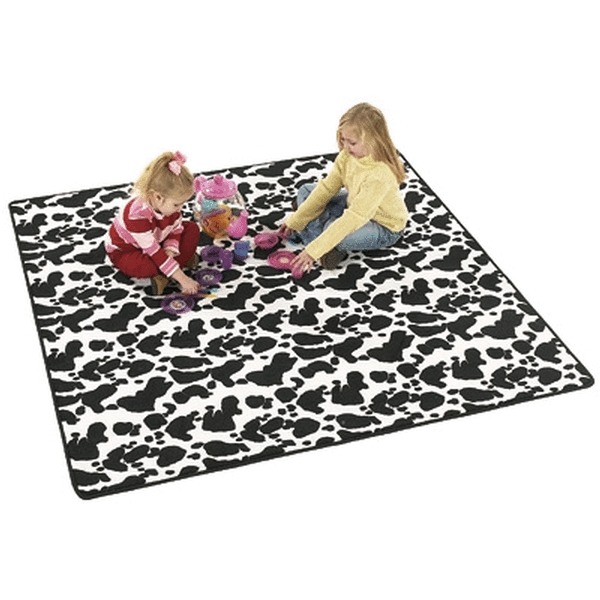 Flagship Carpets Animal Collection Cowtown Black Rug – Rugs Done Right