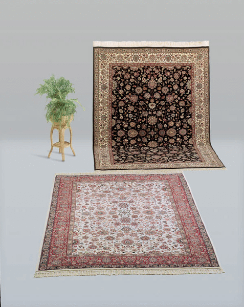 Shalom Brothers Varamin GS-16-4 Black Rug – Rugs Done Right