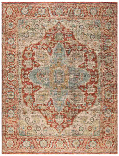 Rust Colored Rug | 100% Wool Rug 9x12 | Traditional Rug Clearance ...