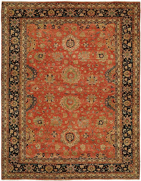 HRI Supreme JR6 Red Rug – Rugs Done Right