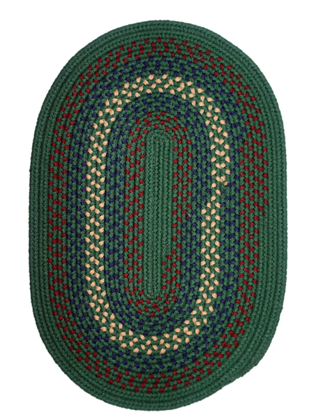 Rhody Rug Log Cabin LC25 Forest Green Rug – Rugs Done Right