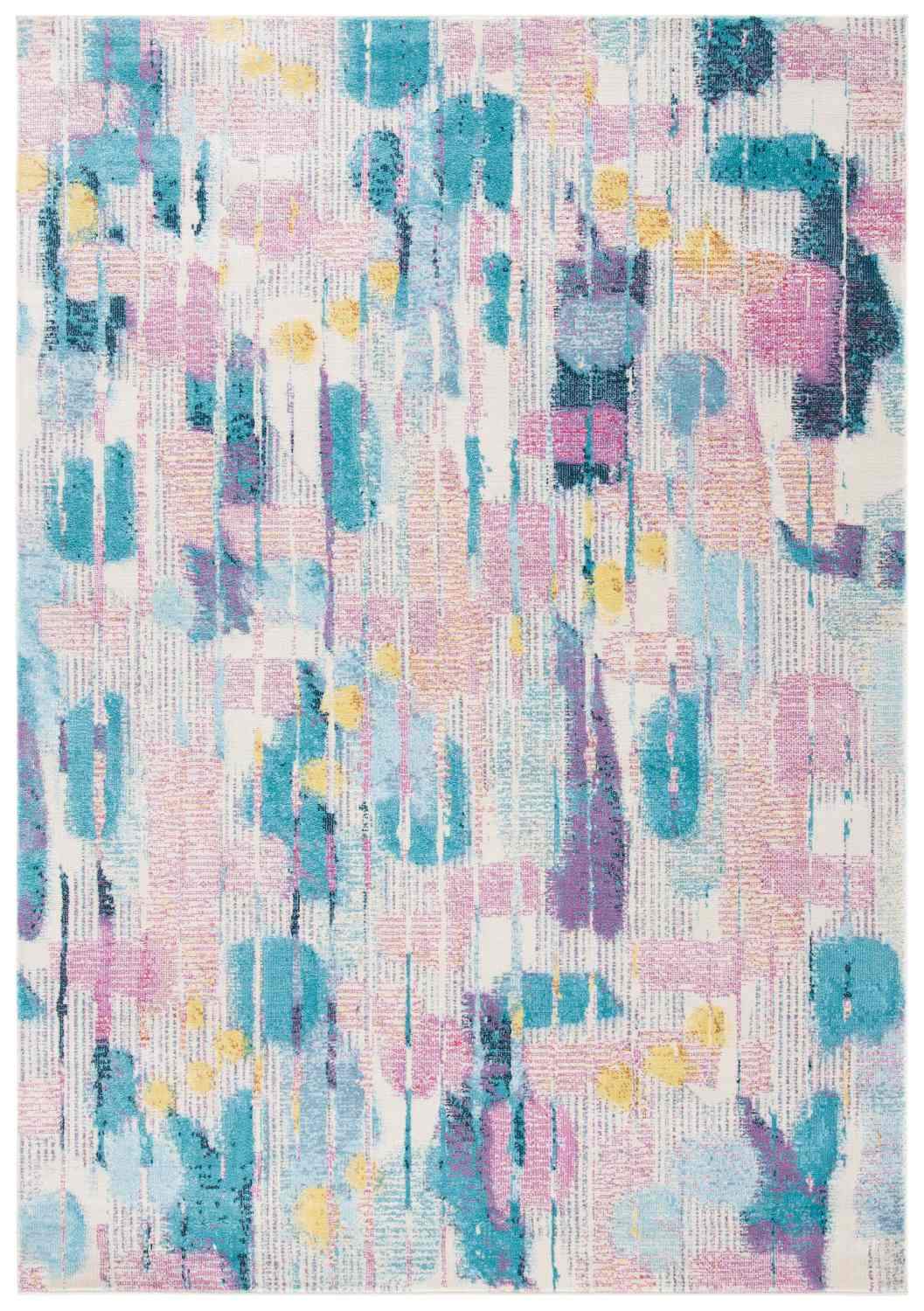 Pink Rug by Shape | Area Rug | Contemporary Rug | Rugs Done Right