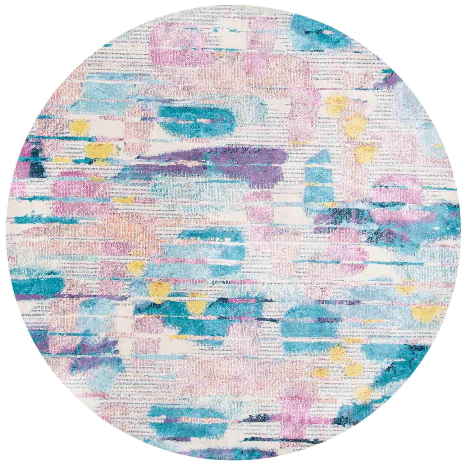 Pink Rug by Shape | Area Rug | Contemporary Rug | Rugs Done Right