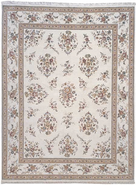 HRI Ambiance RL01 Ivory Rug – Rugs Done Right