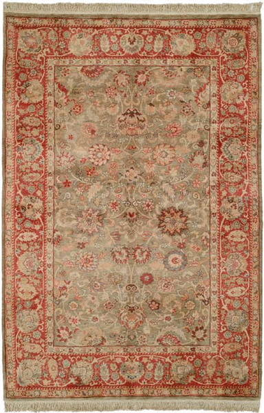 HRI Excelsior SA006 Faded Green Rug – Rugs Done Right