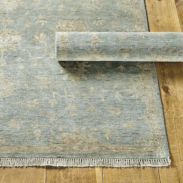 Rugs Done Right Oxford Oushak R67 Vintage Aqua Rug