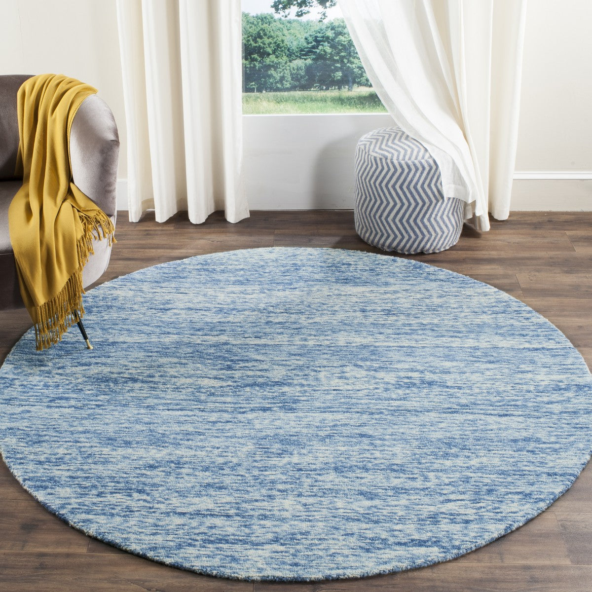 Shop Blue Round Rugs | Safavieh Clearance | Rugs Done Right