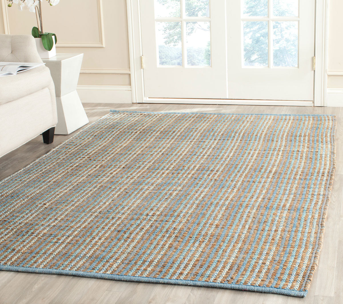 Blue | Natural Fiber Rug | Sustainable Rug Clearance | Rugs Done Right