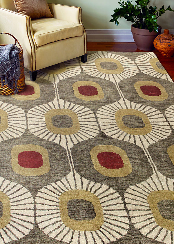 Bashian Chelsea ST103 Mocha Rug – Rugs Done Right
