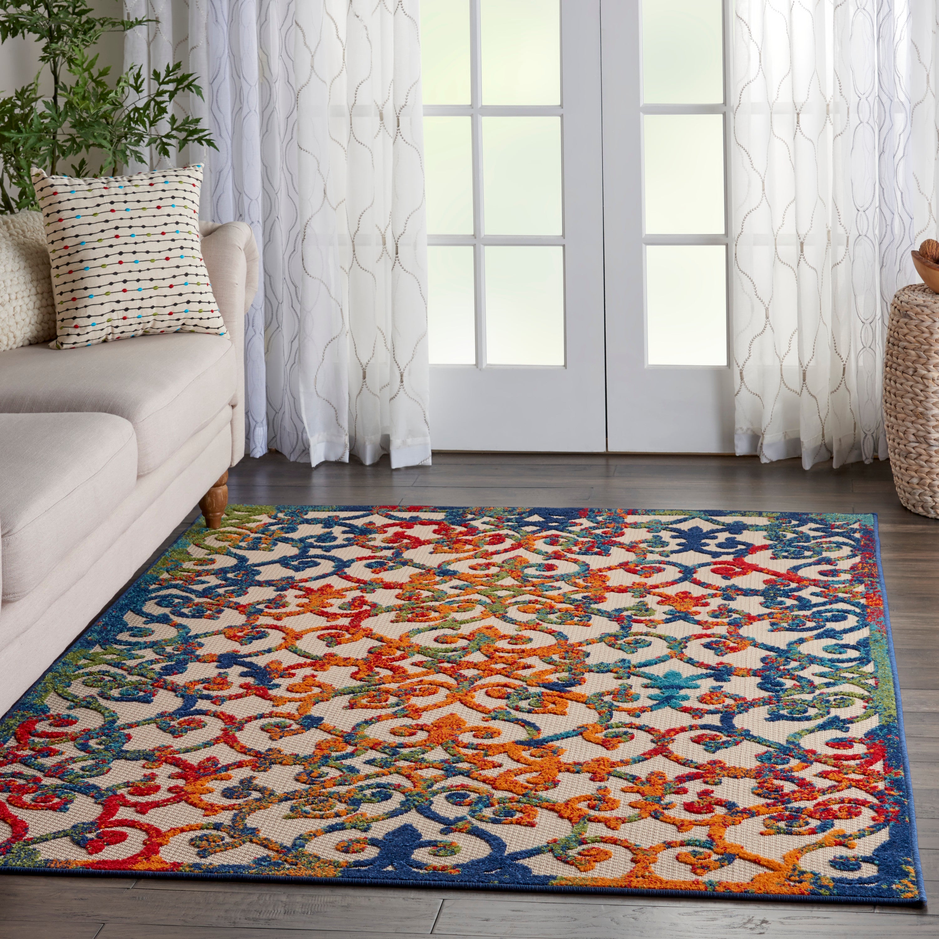 Nourison Sale Aloha ALH21 Multicolor Rug – Rugs Done Right
