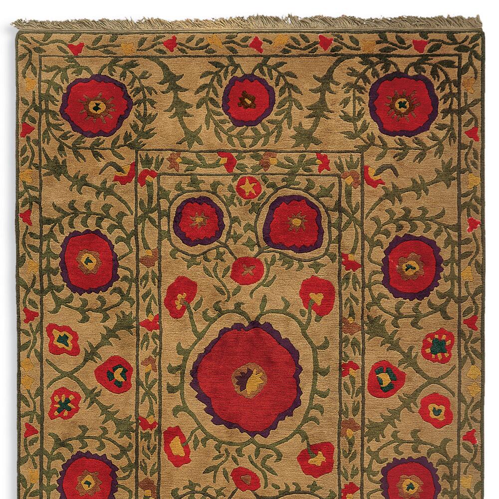 Tibet Rug Company 60 CT POPPIES Beige Rug – Rugs Done Right