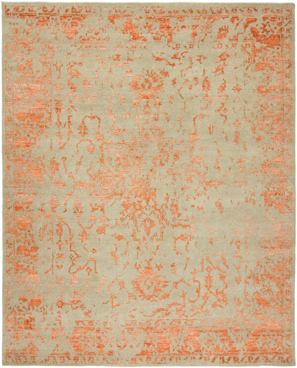 HRI Mystique MY7766 Rust Rug – Rugs Done Right