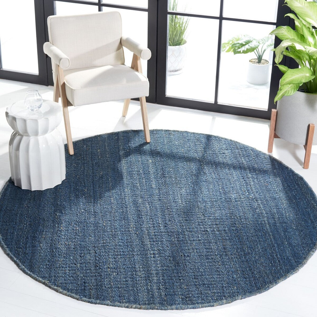 Safavieh Clearance Natural Fiber NF368N Navy Rug – Rugs Done Right
