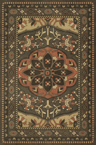 Spicher and Company Persian Bazaar FARAHAN Azar Vinyl Mat – Rugs Done Right