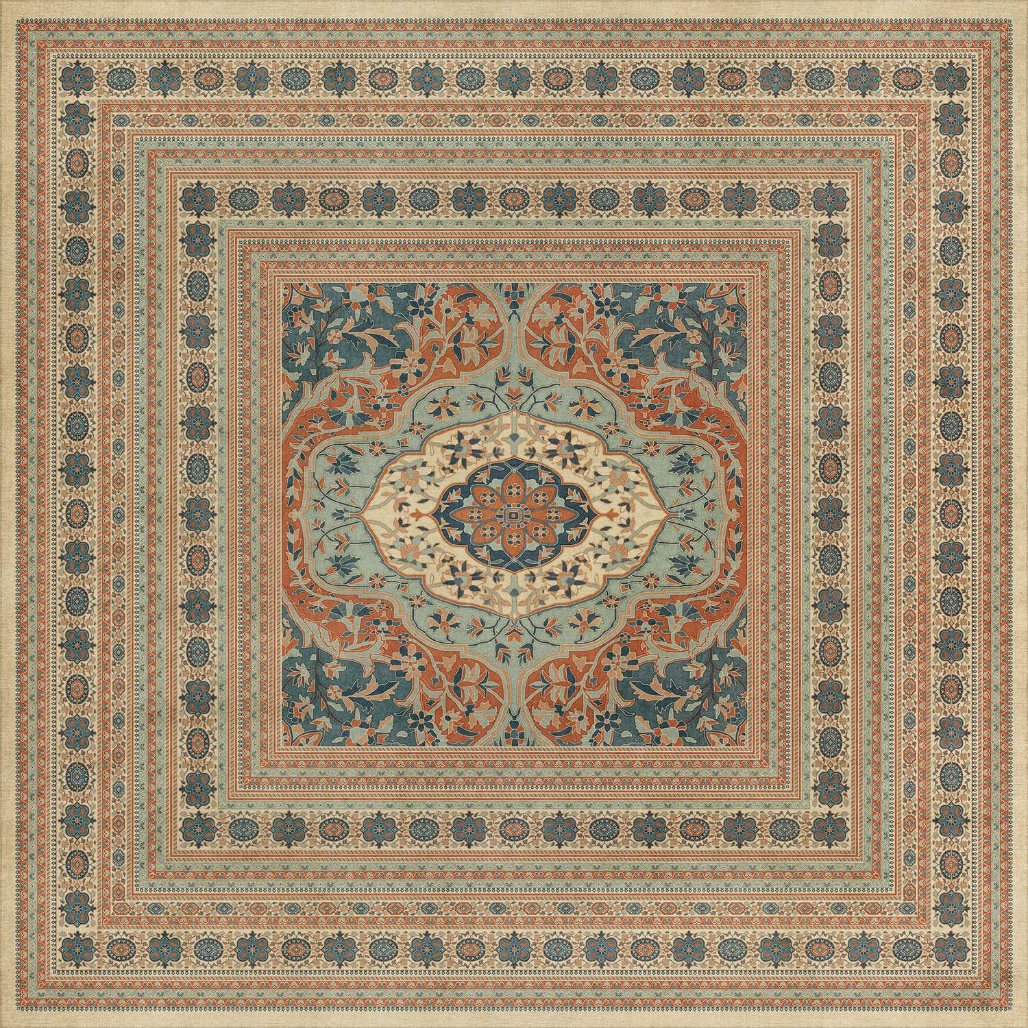 Spicher and Company Persian Bazaar FARAHAN Ava Vinyl Mat – Rugs Done Right