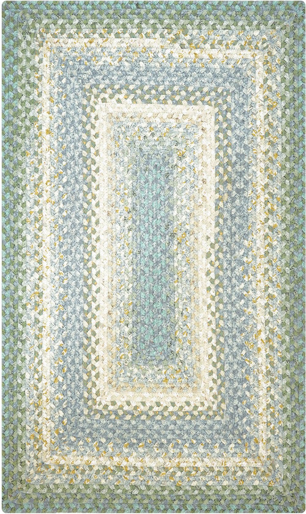 Homespice Decor Cotton Braided Baja Blue Rug – Rugs Done Right